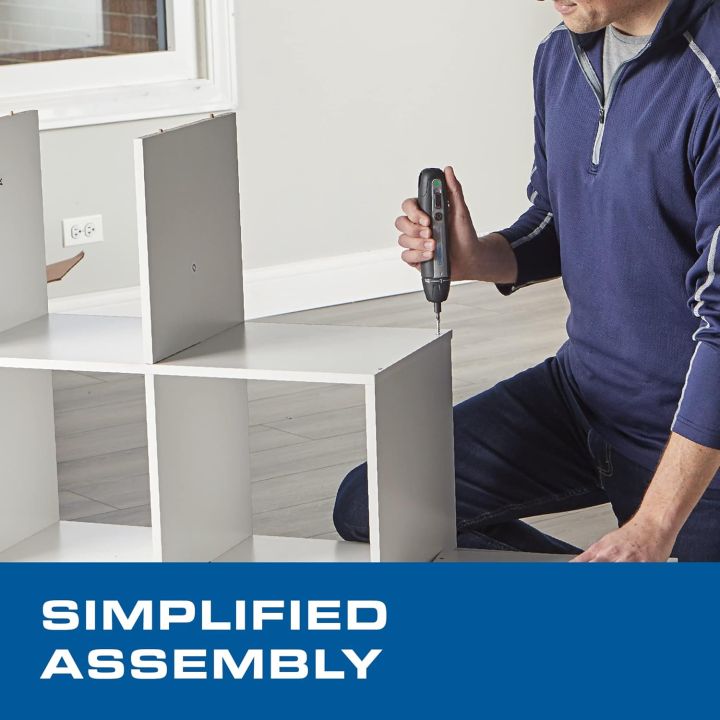 Dremel 4V Cordless Screwdriver Kit with 6 Power Settings and Smart Stop ...