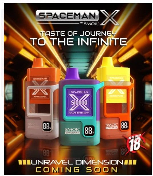 SMOK SPACEMAN X 10000 PRO FULL SET WITH LED LIGHT | Lazada