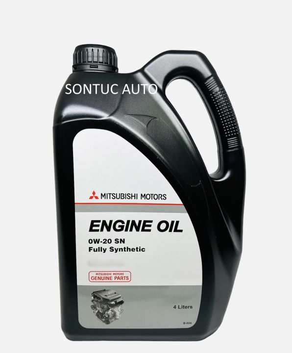Mitsubishi 0W20 SN Fully Synthetic Engine Oil (4L) | Lazada