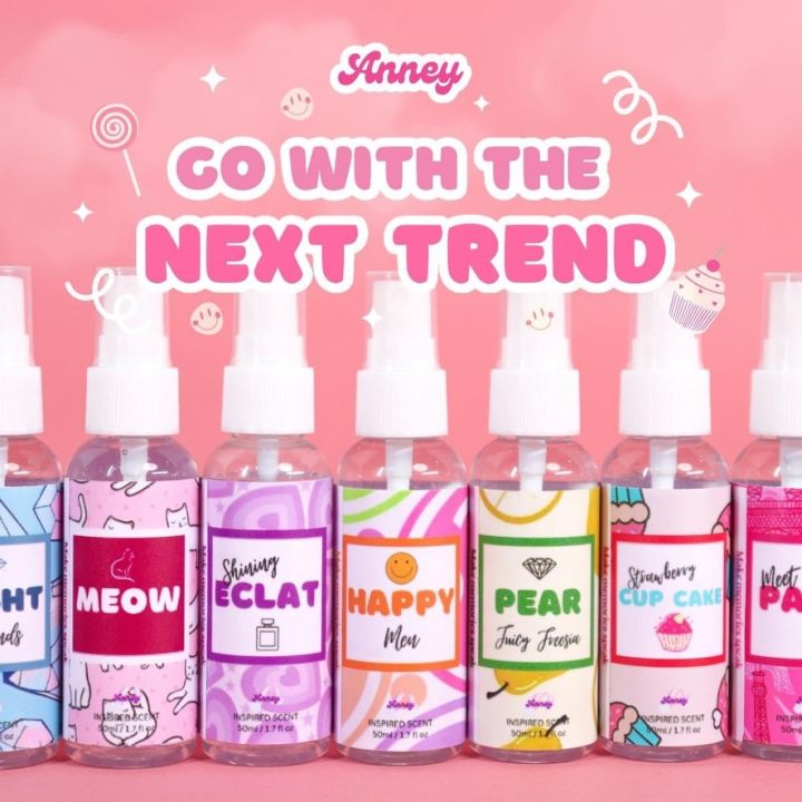 ANNEY PERFUME SERIES OIL BASED PERFUME 50ml w/ Box FREEBIES | Lazada PH