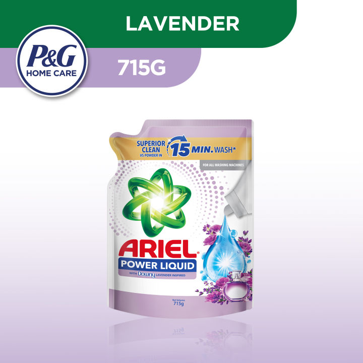 Ariel Liquid Detergent Lavender 715G Refill (Laundry, Detergent ...