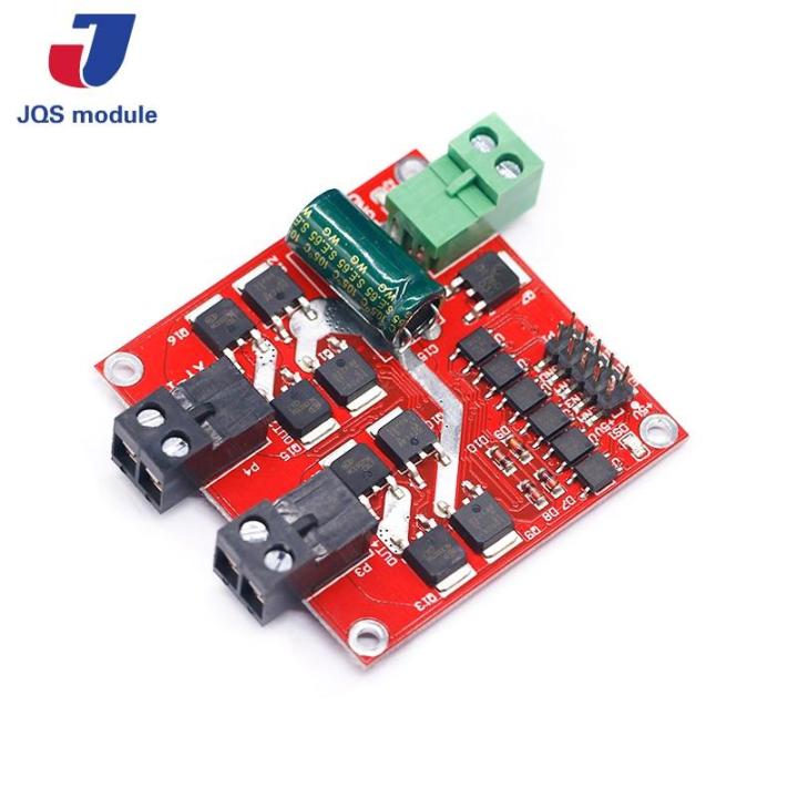 2 Channel CH Dual H-bridge DC Motor Driver Module Positive / Negative ...