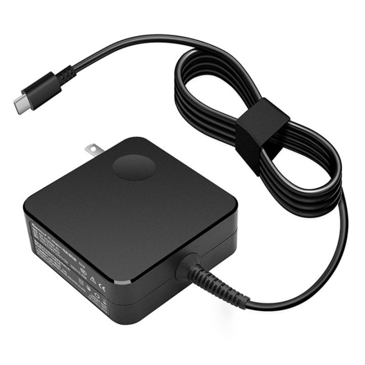 Suitable for Lenovo Square Notebook Portable Power Adapter 65W Type-C ...