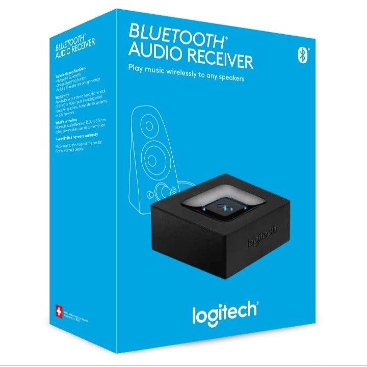 Logitech BLUETOOTH AUDIO RECEIVER Streaming secara wireless OriginaL ...