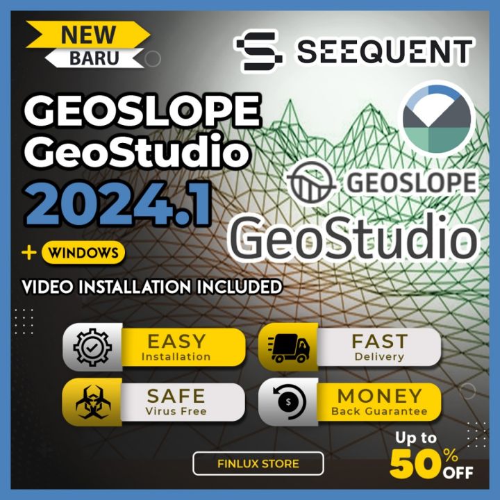[VIDEO] GEO-SLOPE GeoStudio 2024.1 Latest For Windows (64-Bit) | Lazada PH