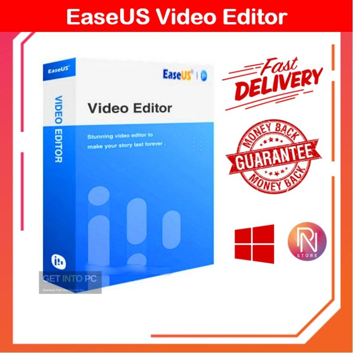 EaseUS Video Editor v1.7 | Lifetime For Windows | Full Version [ Sent email only ] | Lazada.co.th