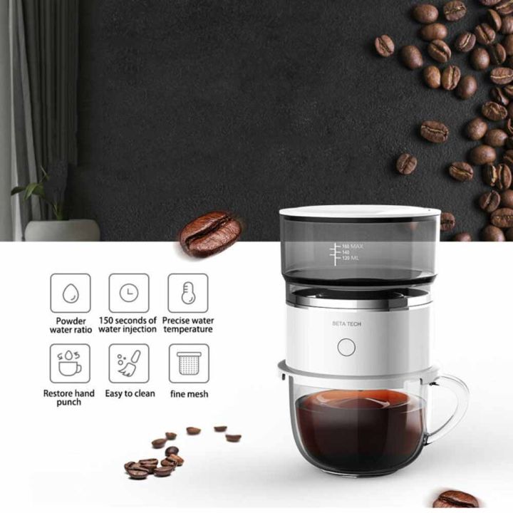 christmas All-in-One Portable Coffee Maker Espresso Home Office Hand ...