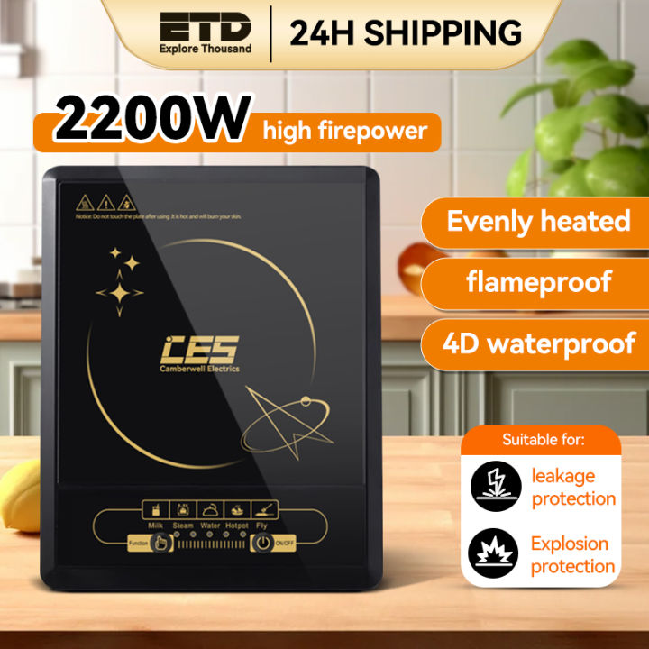 CES Induction cooker stove inverter household 2200W multi-function ...