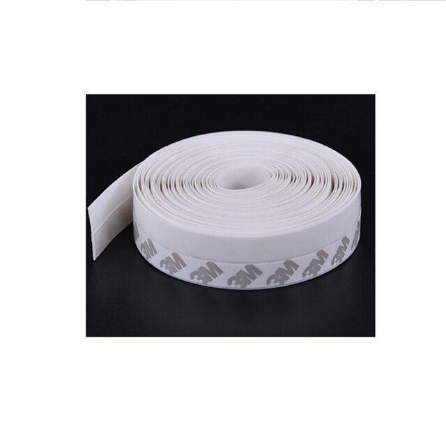Door Window Self Adhesive Silicone Seal Strip Wind Blocker Weathering ...