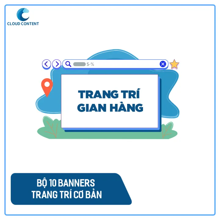 Bộ 10 banners trang trí gian hàng - Nhận thiết kế đa dạng ngành hàng ...