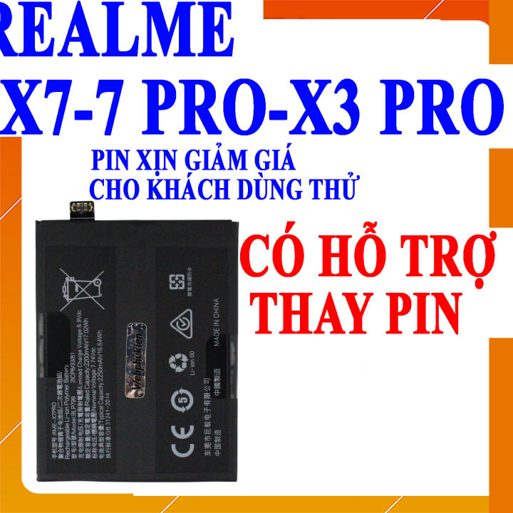 Realme X7 Pro/X3 Pro/7 Pro BLP799 Scud Battery 4450mAh | Daraz.lk