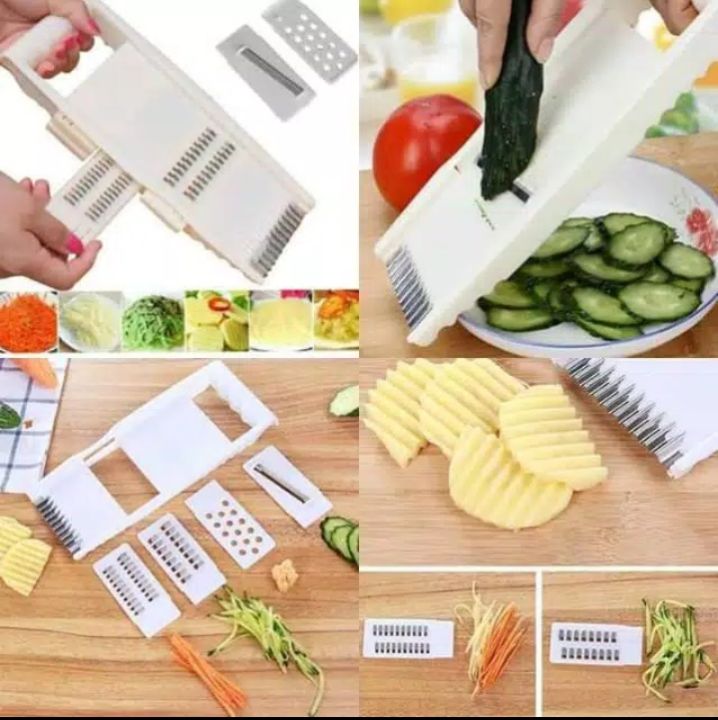 Parutan Multifungsi Putih / Alat Pemotong Buah & Sayur | Lazada Indonesia