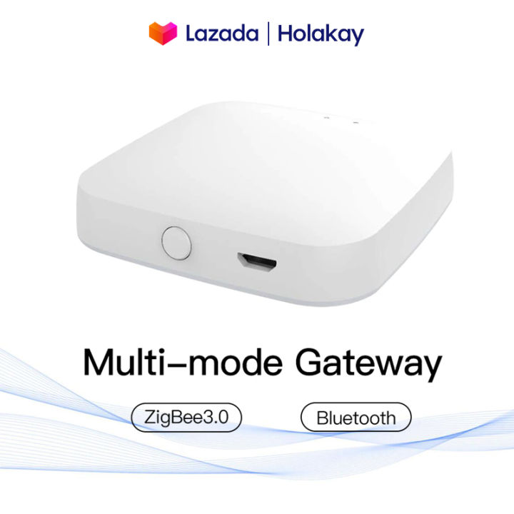 Holakay New Multi-mode Smart Gateway ZigBee Bluetooth Mesh Hub Work ...