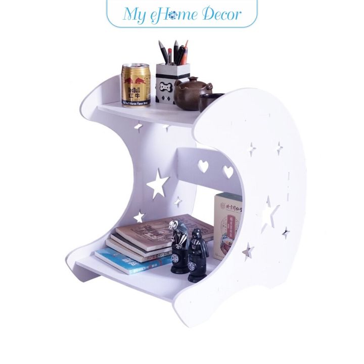 Living room Nordic style book storage rack decorative bedroom side ...