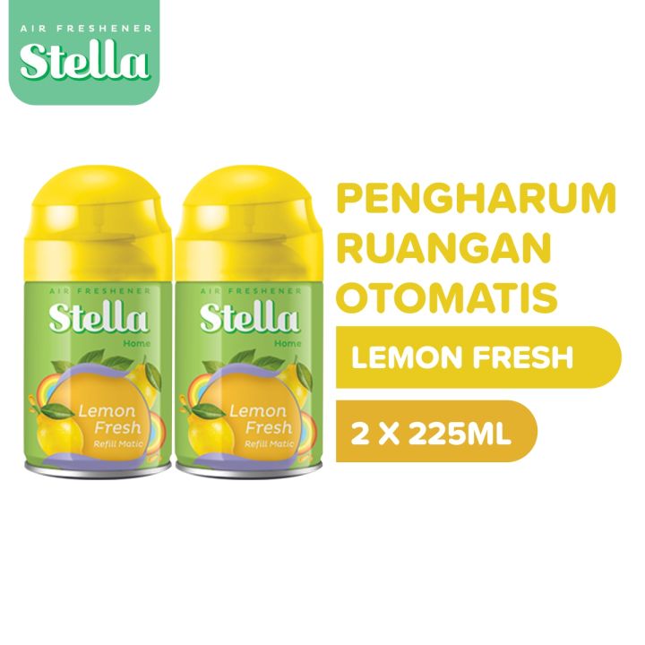 Pengharum Ruangan Stella Matic Refill Lemon Fresh 225ml | Lazada Indonesia