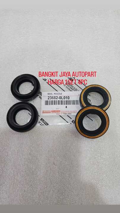 SEAL NOZZLE HOLDER INNOVA DISEL FORTUNER HILUX DISEL 1KD 2KD 23682 ...