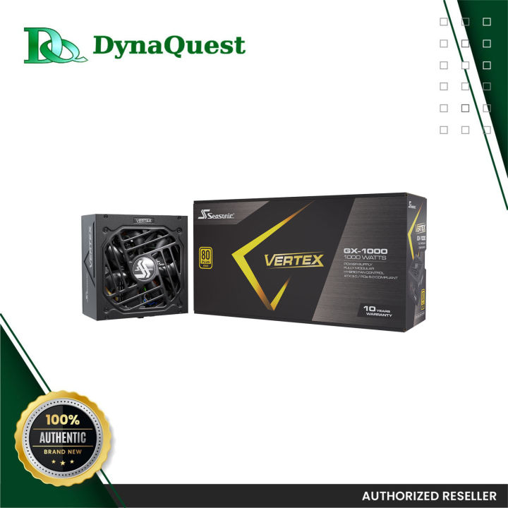 Seasonic Vertex GOLD Full Modular ATX3.0 PCIE5 Power Supply (GX-750 ...