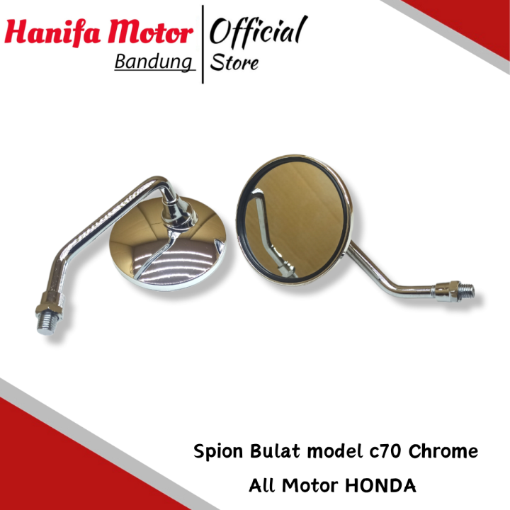spion model vespa cembung pnp all motor honda chrome | Lazada Indonesia
