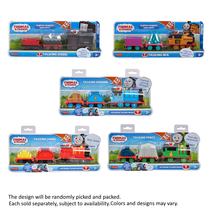 Thomas & Friends Trackmaster Talking Engine Assorted - 1pack, Colors ...