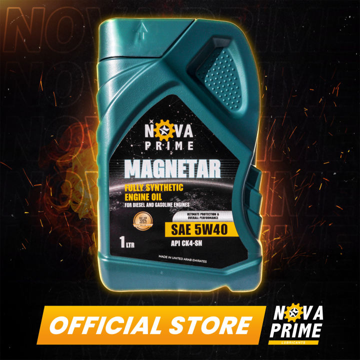 Nova Prime Magnetar Fully Synthetic Engine Oil 1L | Lazada PH