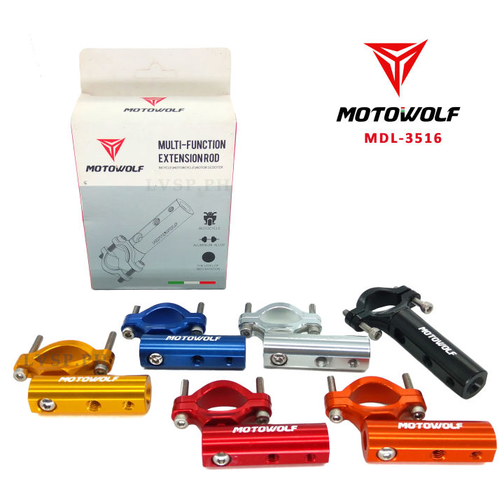 ORIGINAL MOTOWOLF MDL-3516 UNIVERSAL EXTENSION BRACKET | Lazada PH
