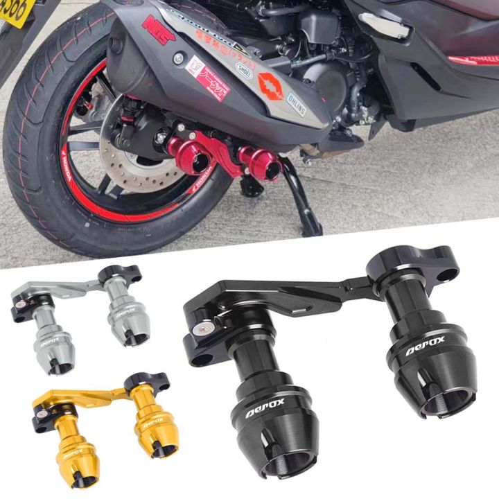 Motorcycle CNC Rear Exhaust Crash Sliders Wheel Falling Protection for ...