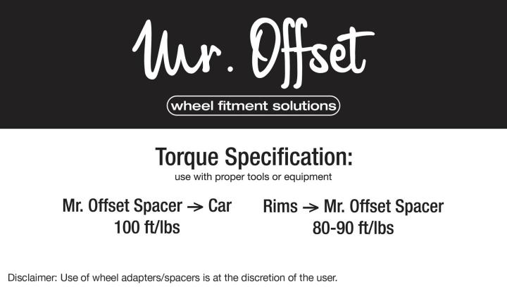 Mr Offset ® ALL NEW Hubcentric Mitsubishi Montero Sport 25mm Wheel ...