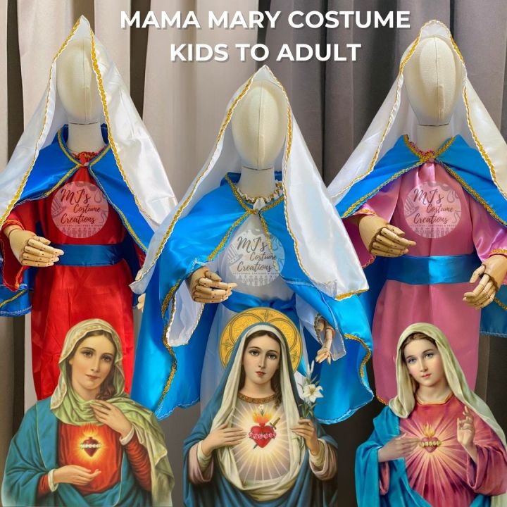 MAMA MARY COSTUME FOR KIDS TO ADULT | Lazada PH
