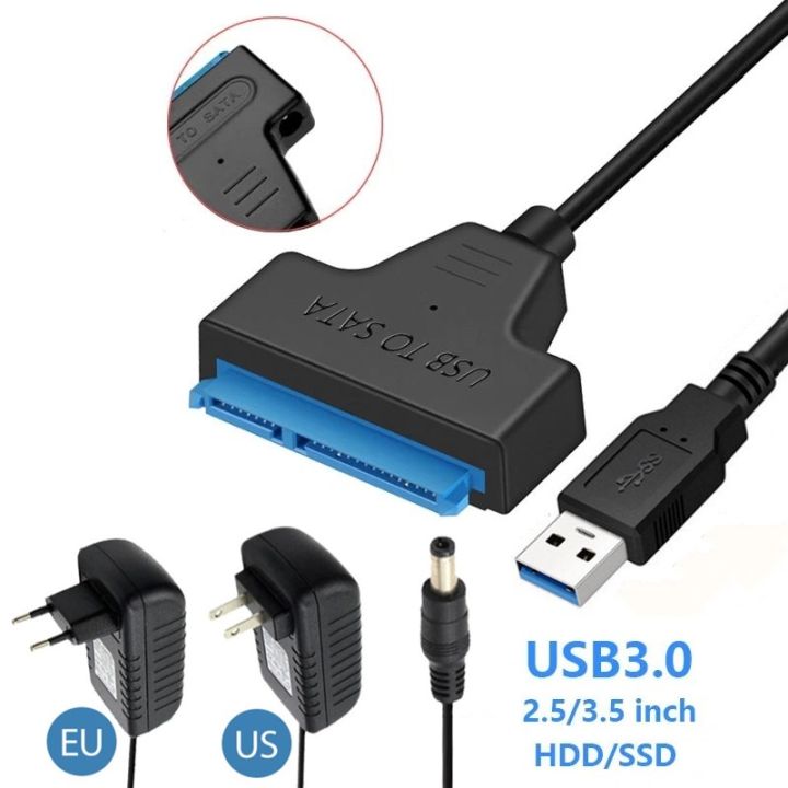 USB 3.0 to SATA Converter Cable SATA III External Hard Drive Cable ...