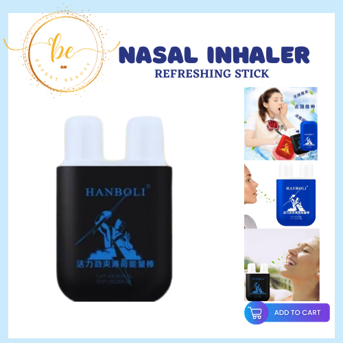 Liver Cleansing Nasal Inhaler Herbal Box Double Hole Refreshing Stick Anti Sleep Driving Energy ...