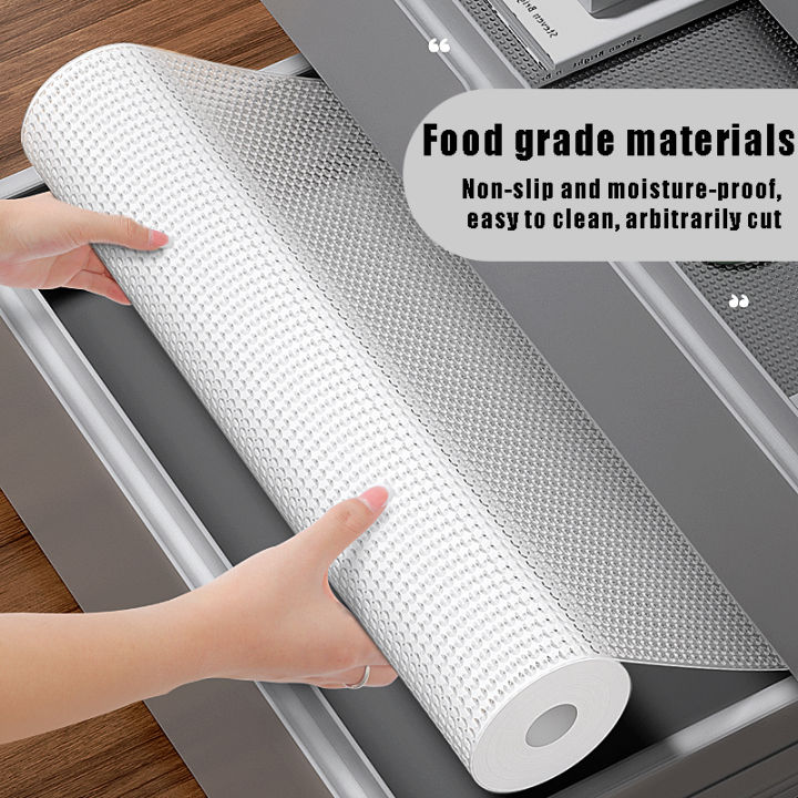 150*60CM Drawer Mat Moisture-proof Kitchen Table Cabinet Shelf Liner ...