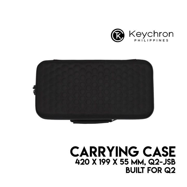 Keychron Keyboard Carrying Case, for Q2 , 420 x 199 x 55 mm, Q2-JSB ...
