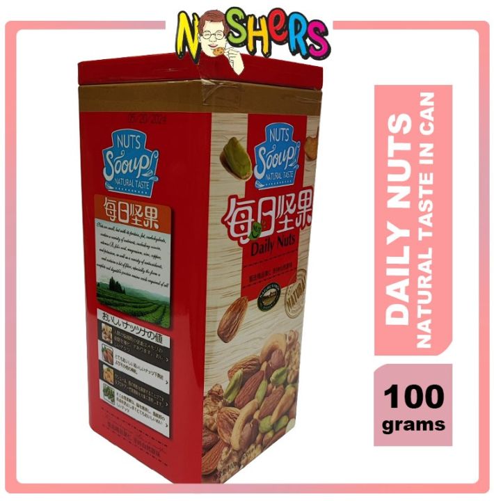Noshers Daily Nuts Mixed Nuts Natural Taste Added Vitamins And Positive ...