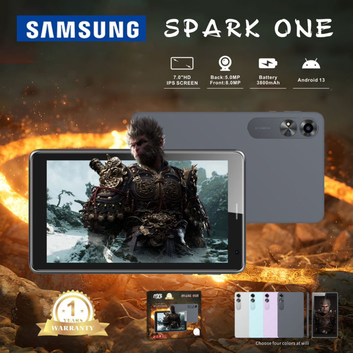 Samsung Tab SPARK ONE Android 5G/Wi-Fi Tablet 8GB+256GB 7.0" Screen ...