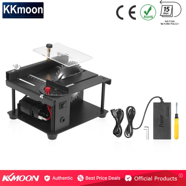 KKmoon Multi-Functional Table Saw Mini Desktop Saw Cutter Electric ...