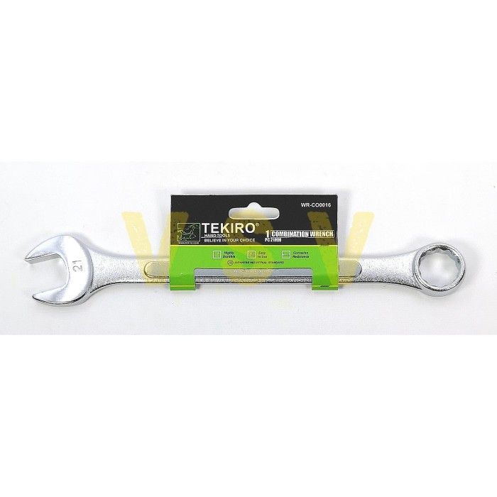 Tekiro combination wrench 21 mm / kunci ring pas 21 mm tekiro | Lazada Indonesia