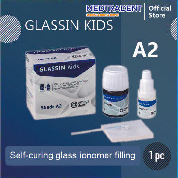 GLASSIN KIDS 10g powder + 8g liquid Shade A2 | Lazada Indonesia