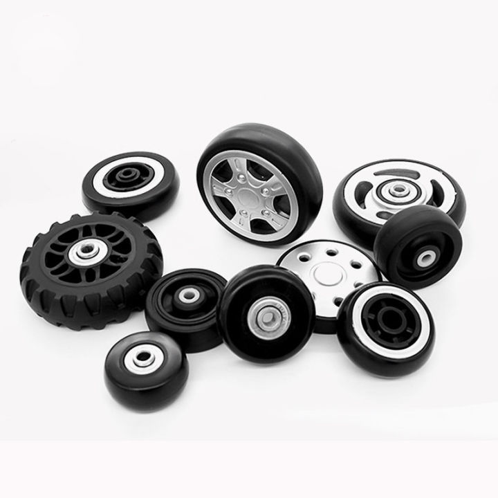 2Pcs /4Pcs/8Pcs Luggage compartment wheel replacement rubber roller ...