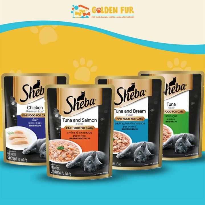 24 Sheba Pouch Cat Wet Food 70g | Lazada PH