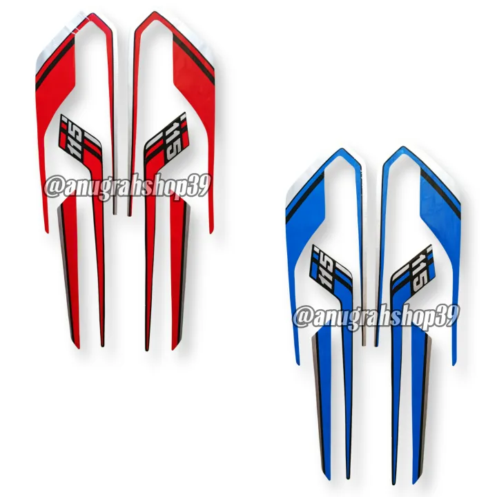 striping yamaha rx s rxs 115 1992, polet lis stiker rx special spesial ...