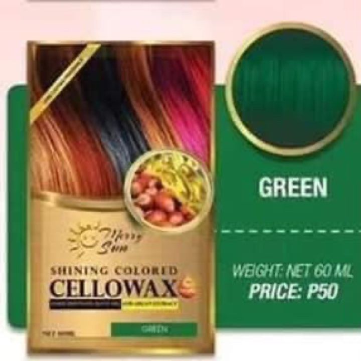 Cellowax Green hair color | Lazada PH