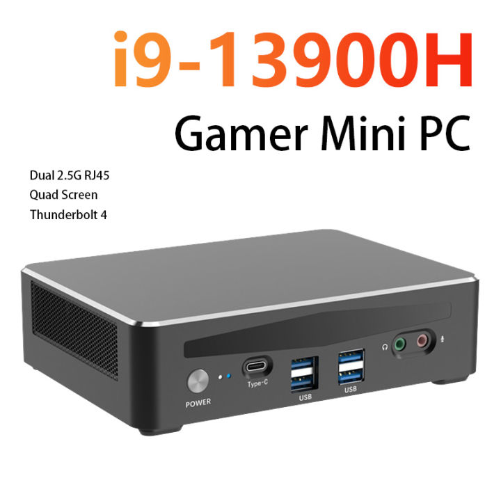 V600 Mini PC 13th Intel i9 13900H Iris Xe Thunderbolt 4 DDR5 PCIe4.0 ...