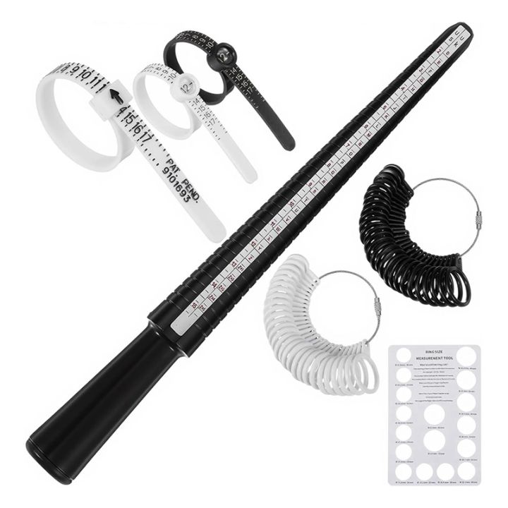 Ring Sizer Measuring Tool Kit, 7 Pack Measuring Ring Tool, USRing Size ...