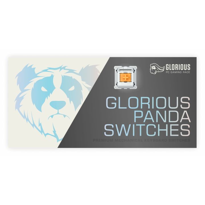 [36 เม็ด] Glorious Panda SWITCHES สวิทช์ Tactile / 3pin / RGB / น้ำหนัก ...