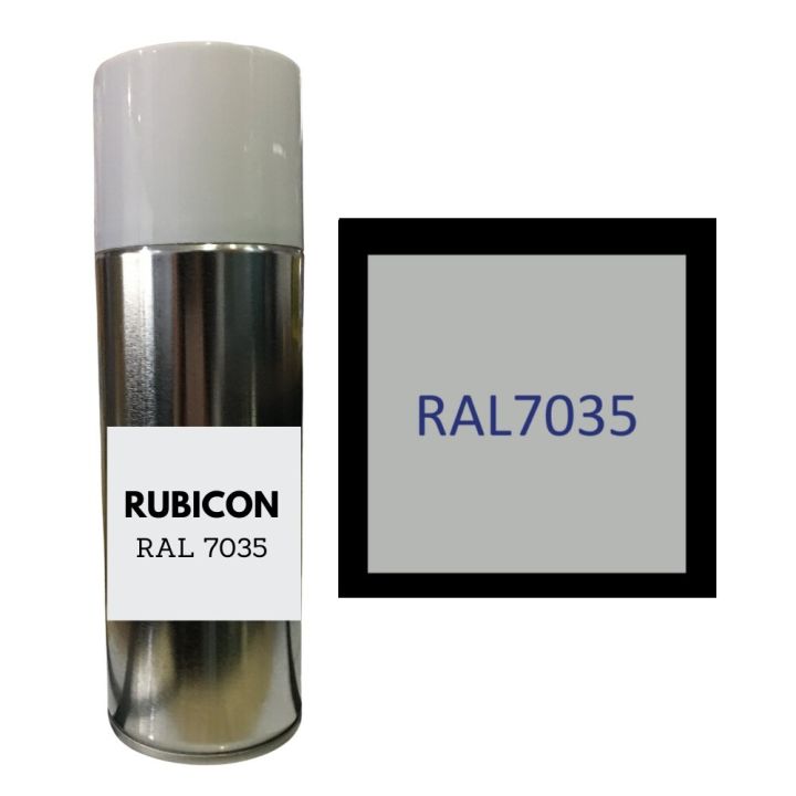 RUBICON RAL 7035 สีเทา (Light Gray) สีสเปรย์สำหรับงานซ่อมงานสีตู้ ...