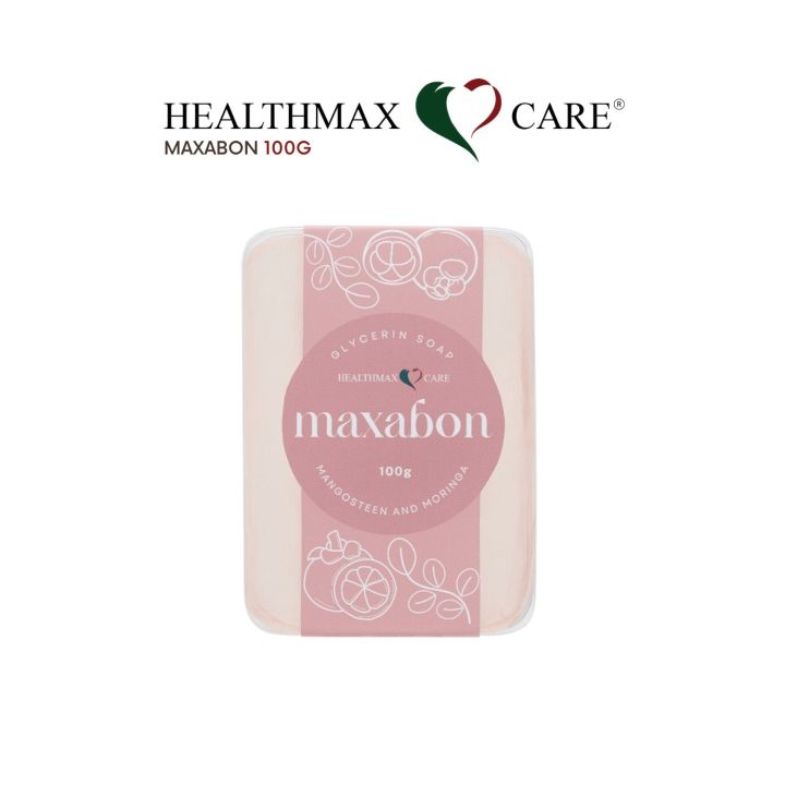 MAXABON Angel Pink Healthmax Care Mangosteen and Moringa Soap 100g ...