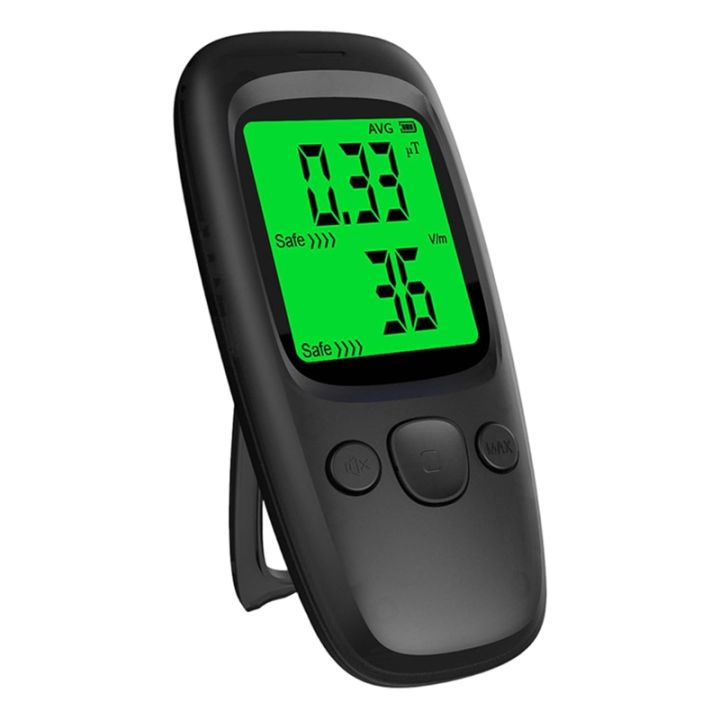 LCD Display Geiger Counter with Average/ Mode Nuclear Radiation ...