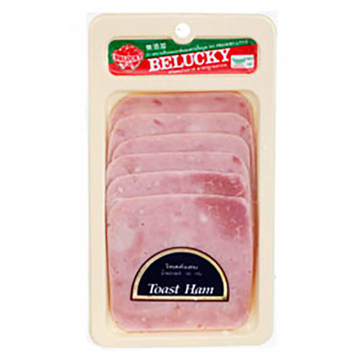บีลัคกี้โทสต์แฮม 180ก Belucky Toast Ham 180g | Lazada.co.th