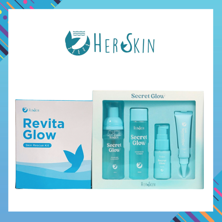 Her Skin Revita Glow Skin Rescue Set | Secret Glow Set | Lazada PH