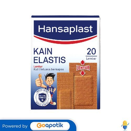 Hansaplast Kain Elastis Pack 20 Pcs (16 Standar + 4 Jumbo) | Lazada ...